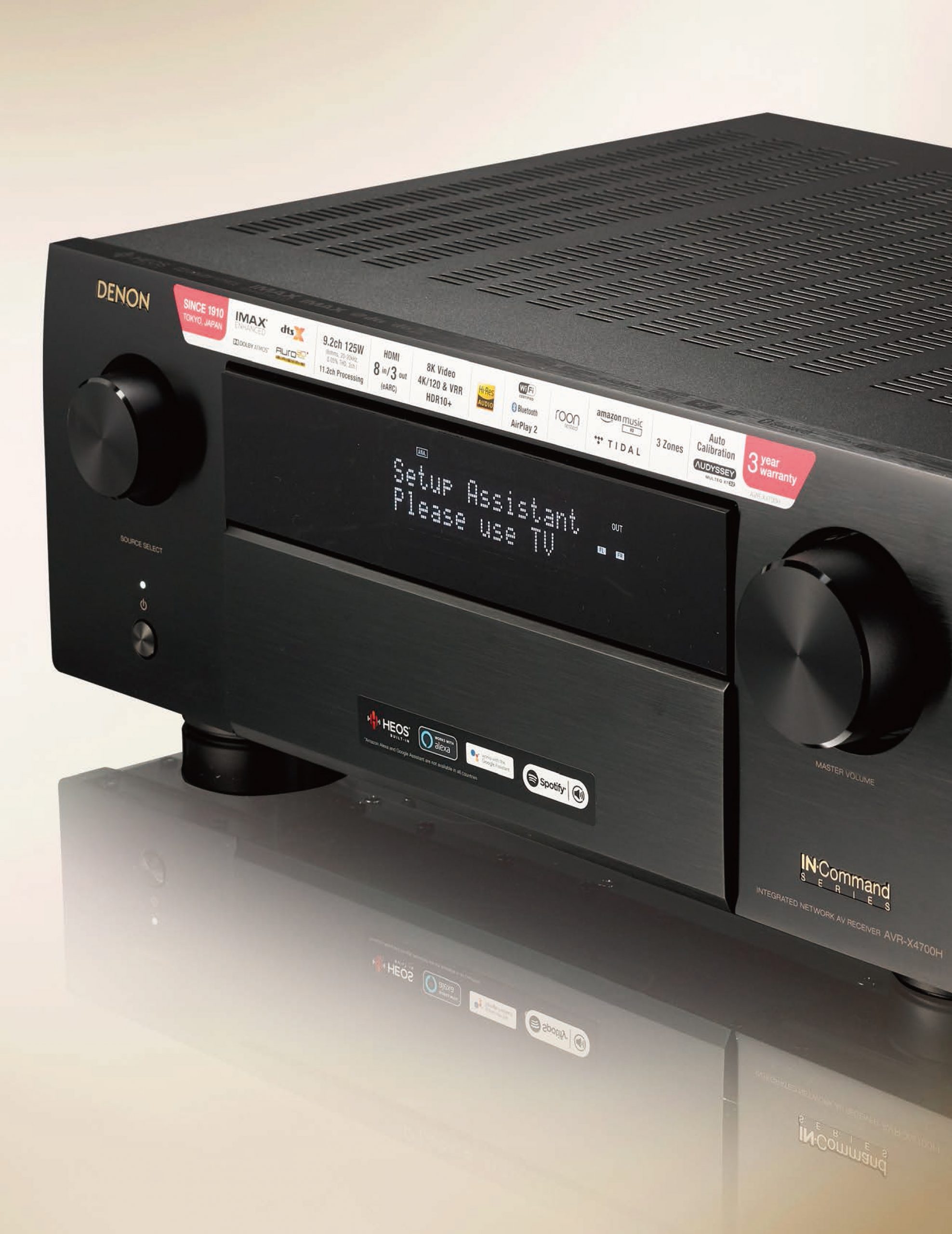 Denon AVR-X4700H – 全球首部支援8K、EISA Award 2020- 2021唯一獲獎的環繞擴大機 - 環球知音 • 大道知音